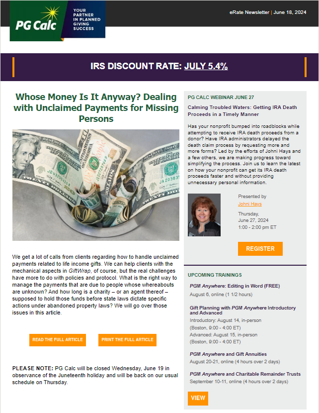 PG Calc Home | PG Calc